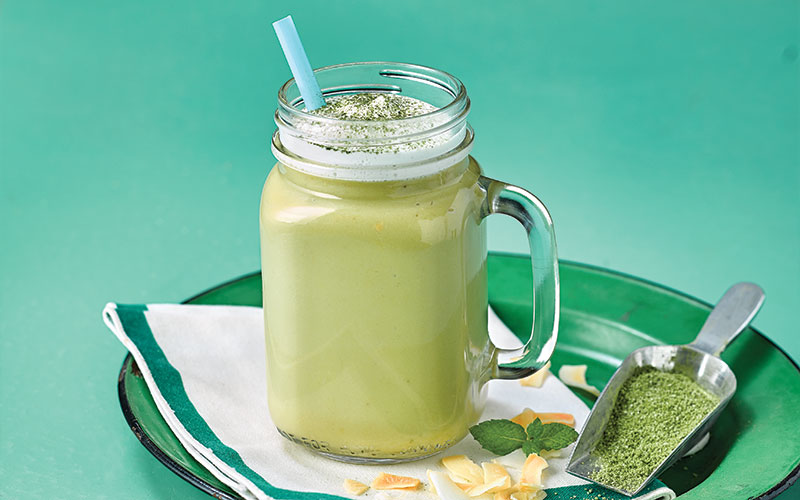 Matcha Latte Smoothie - Smoothie Recipe | BUSH’S® Beans Food Service